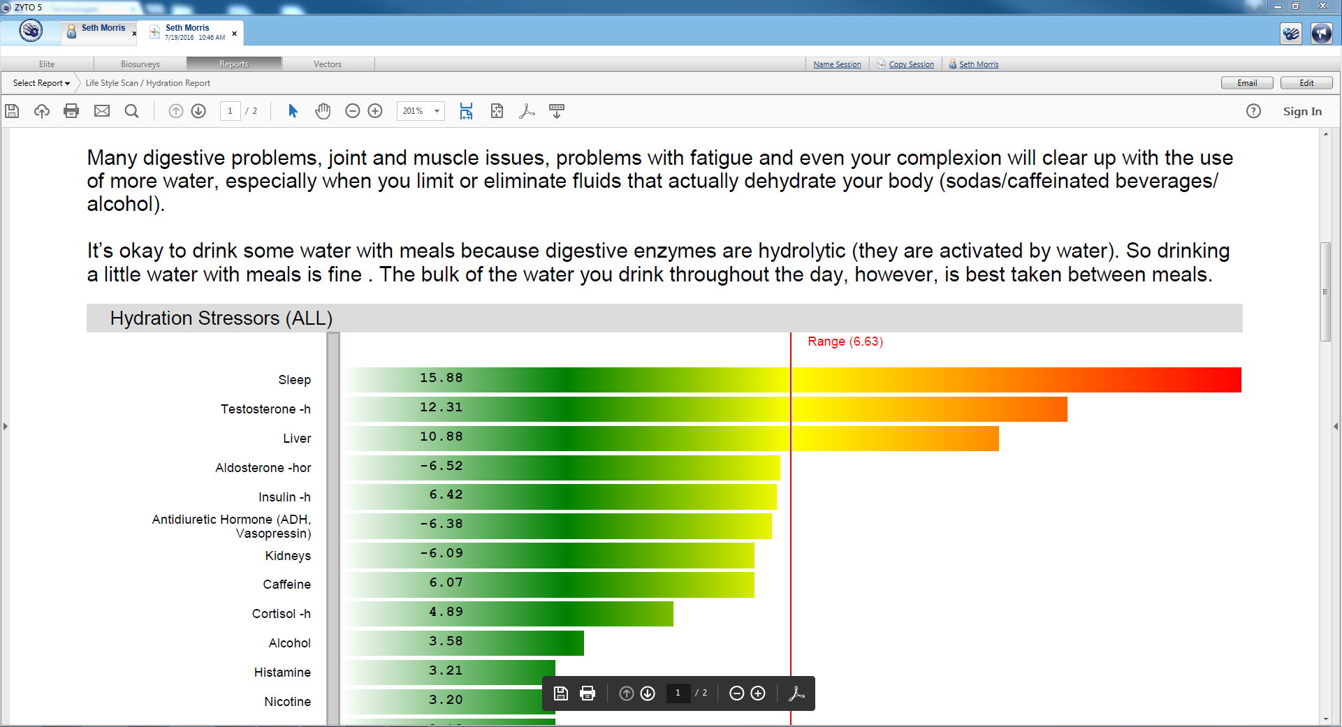Lifestyle Biosurvey - Improve Overall Client Health and Wellness